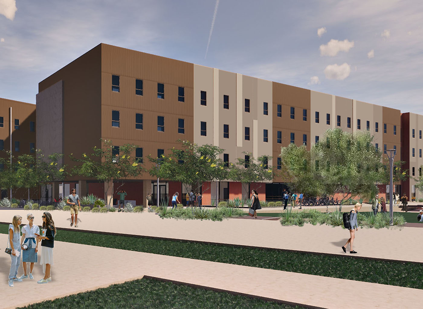 New Mixed-Use Residence Hall - Capstone Development Partners